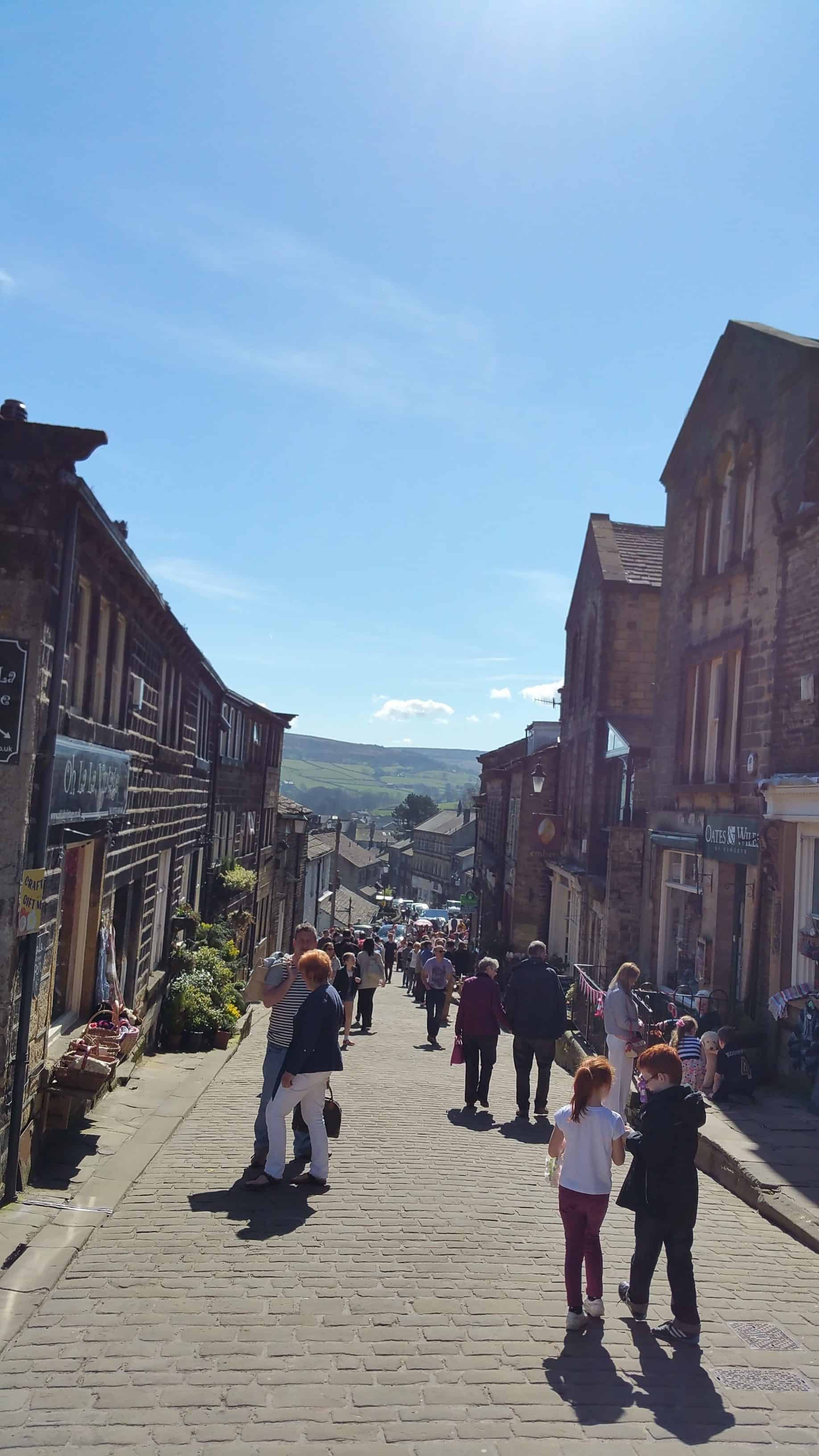 Haworth A Beautiful Village In The Valley Of Yorkshire Countryside