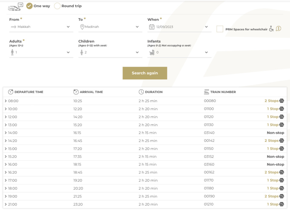 Train From Makkah To Medinah 2024: Haramain Guide & Tips